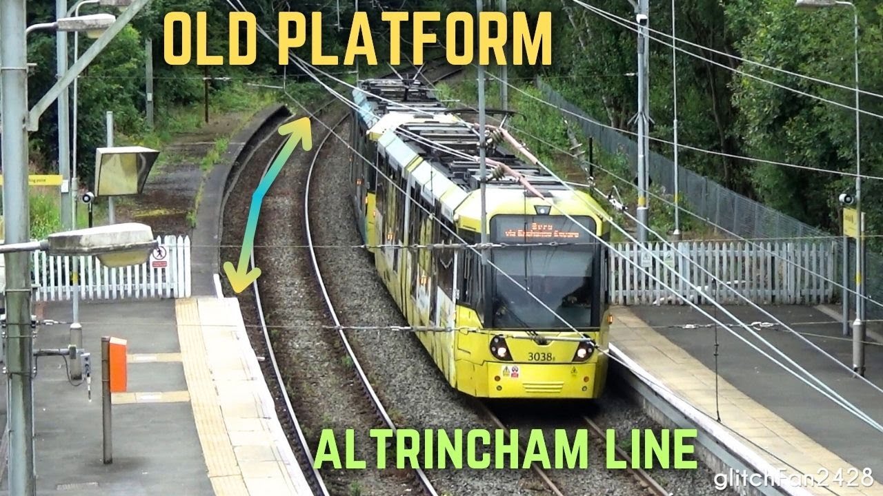 Train Line Transformed into Tramway: Manchester Metrolink (Altrincham ...