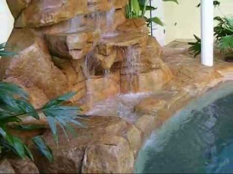 waterfall & jacuzzi.wmv - YouTube