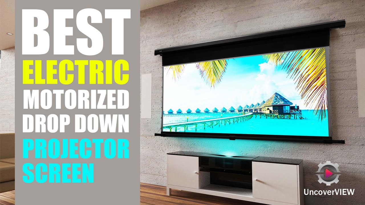 Top 5 Best Electric Motorized Drop Down Projector Screen in 2025 ...