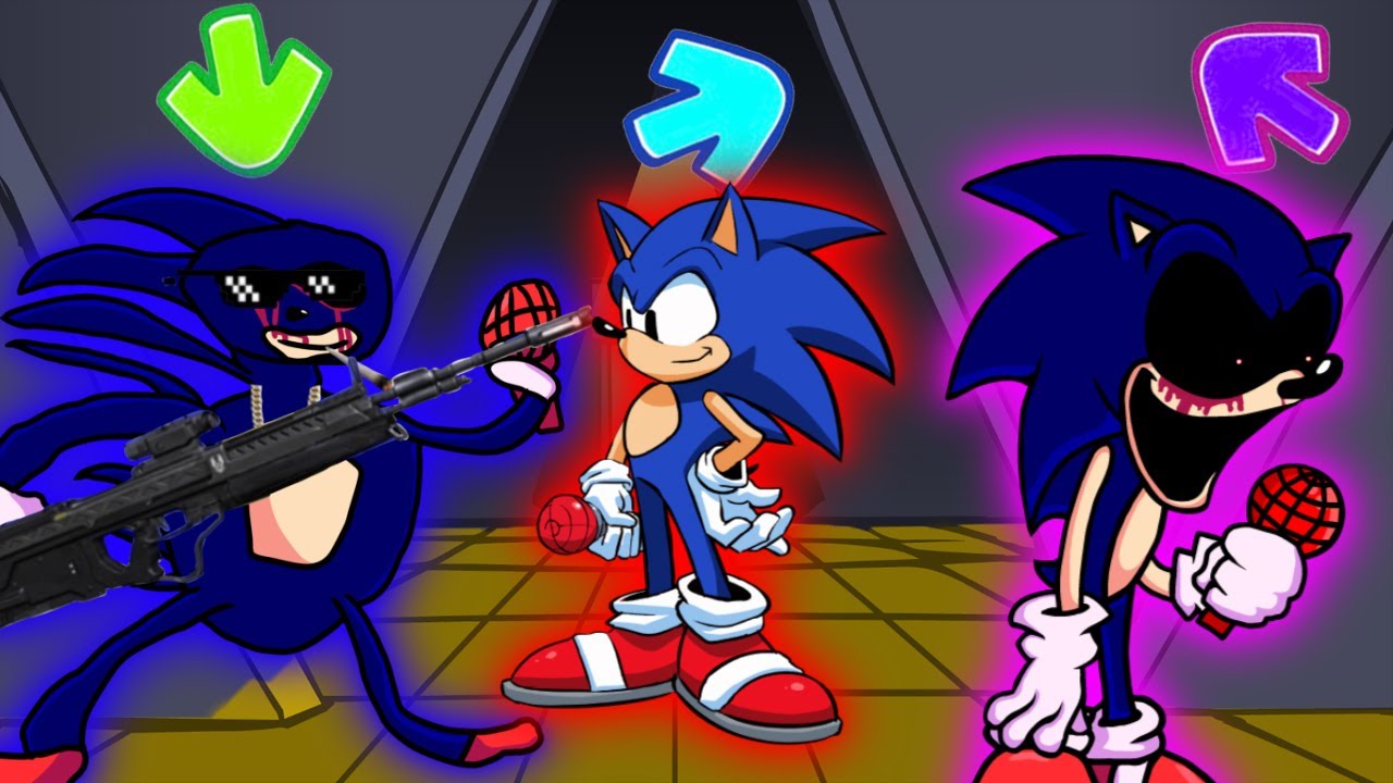 FNF Character Test | Gameplay VS Playground | sonic HD| Sonic EXE ...