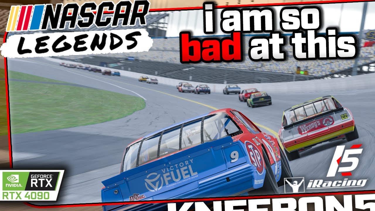 1987 Legends - Daytona 2008 - iRacing NASCAR - YouTube