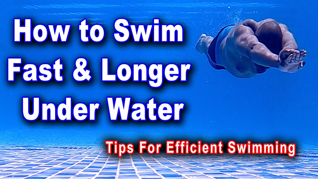 How to Swim Fast & Longer Underwater - YouTube