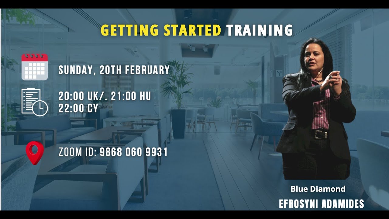 Getting Started Training with Blue Diamond Efrosyni Feb 2023 - YouTube