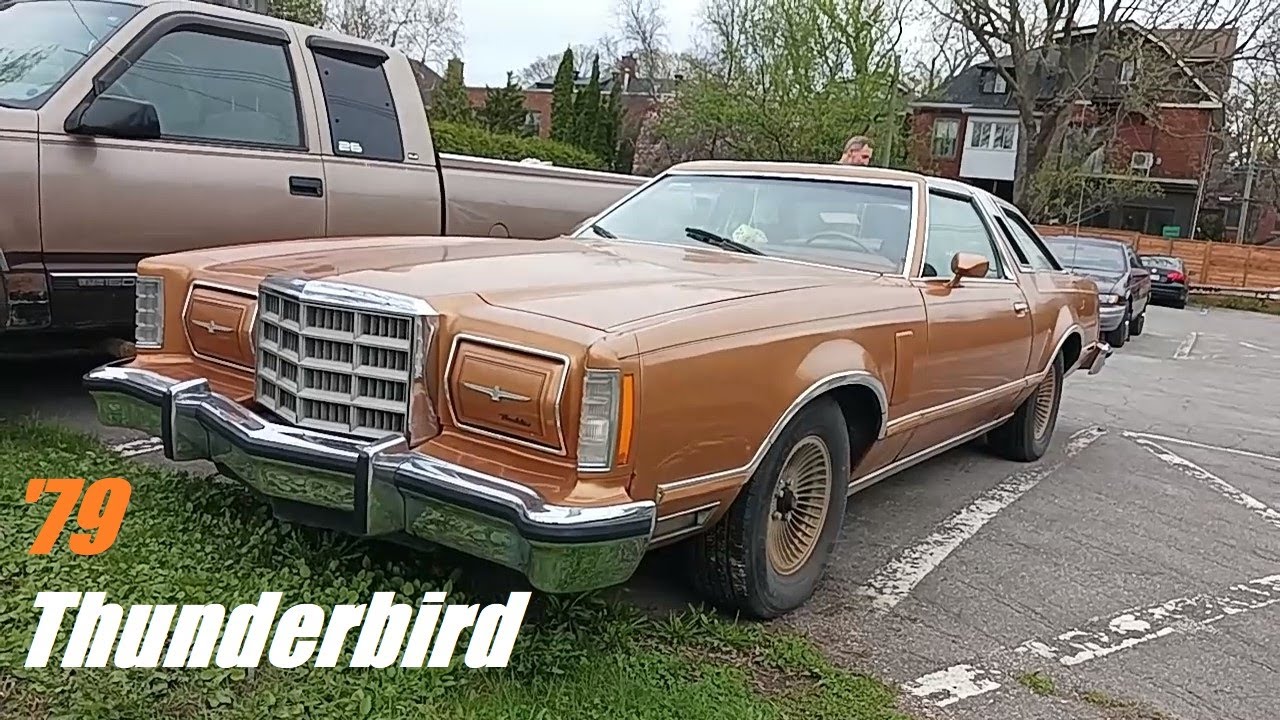 4 29 23 VINTAGE '79 THUNDERBIRD + CHEVY PICKUP SEEN IN MONTREAL - YouTube