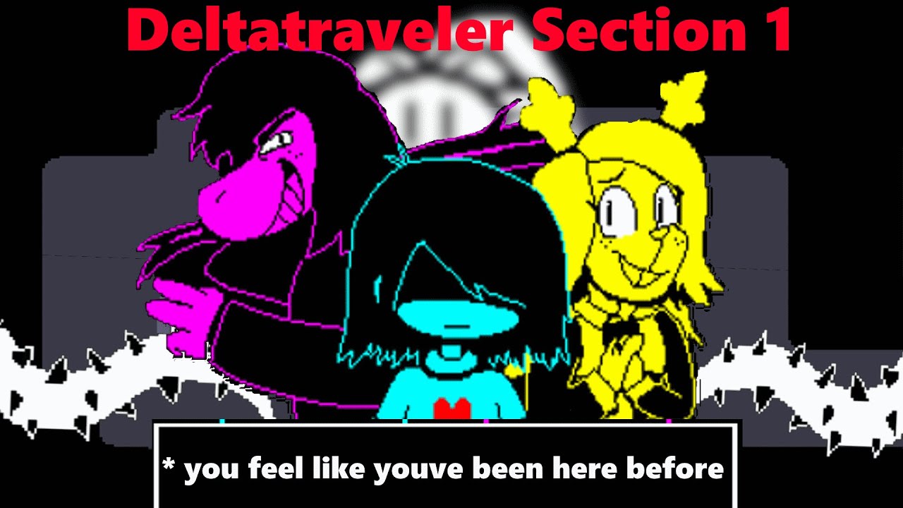 KRIS, WHERE THE HELL ARE WE? | Deltatraveler playthrough section 1 ...