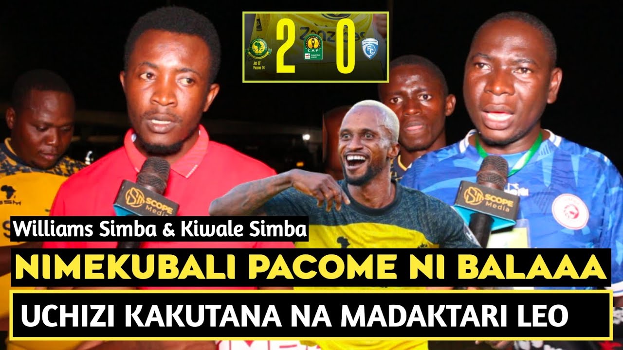 WILLIAM SIMBA NA KIWALE WAKUBALI KIWANGO CHA PACOME/UCHIZI KAKUTANA NA ...