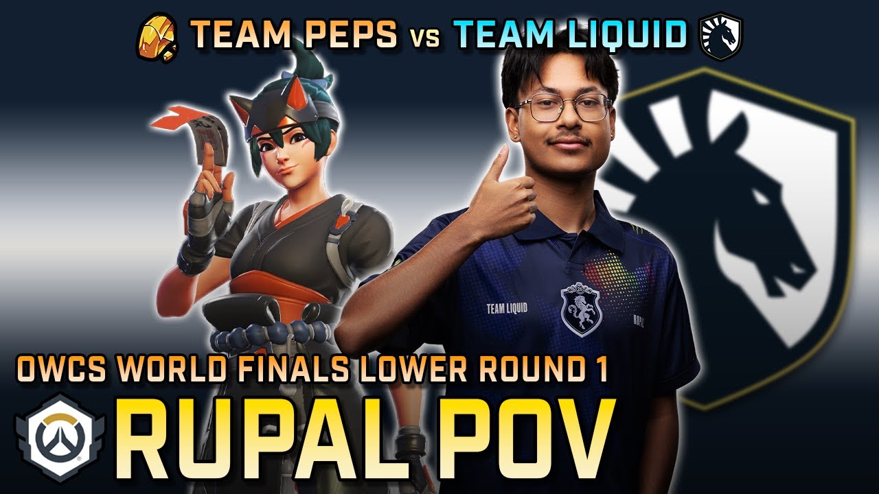 [ Rupal ] NA's TOP Kiri | Team Peps vs Team Liquid | OWCS World Finals ...