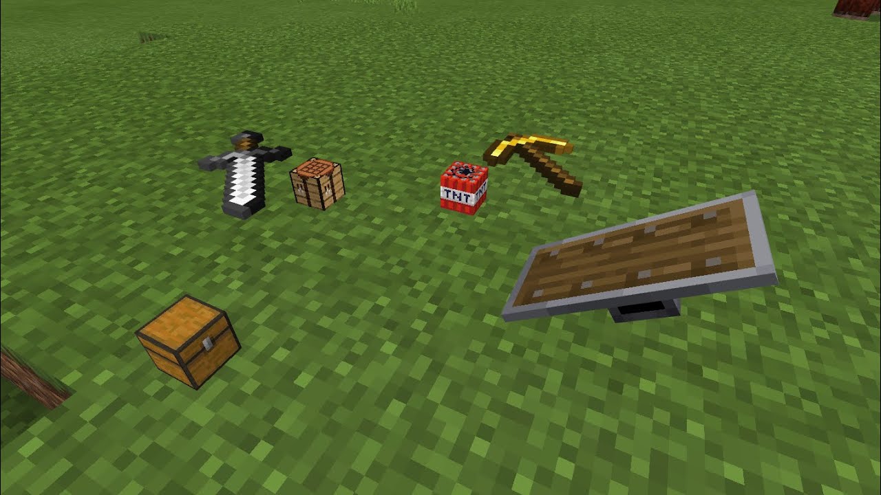 Item Physics Addon in Minecraft PE / Bedrock - YouTube