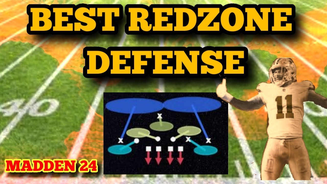 "NEW" GREATEST RED ZONE DEFENSE IN MADDEN 24 PLUS D END A GAP NANO ...