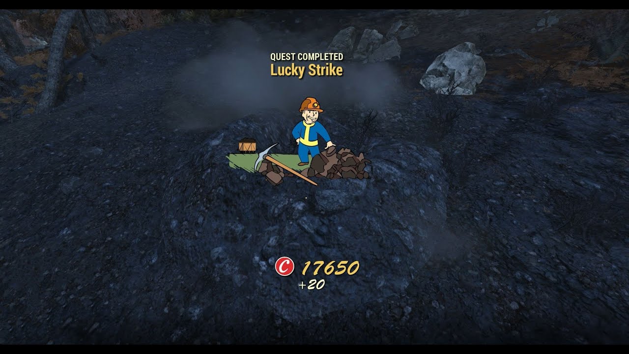 Fallout 76 Lucky Strike Find And Excavate The Dig Site In Savage 5299