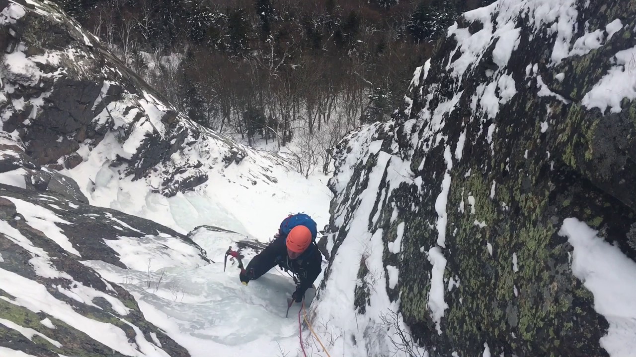 Cinema Gully to Cauliflower Gully, Mount Willard | Crawford Notch Ice ...
