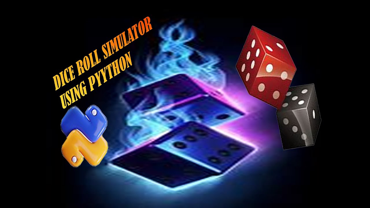 Create a Dice 🎲 Roll by using python - YouTube