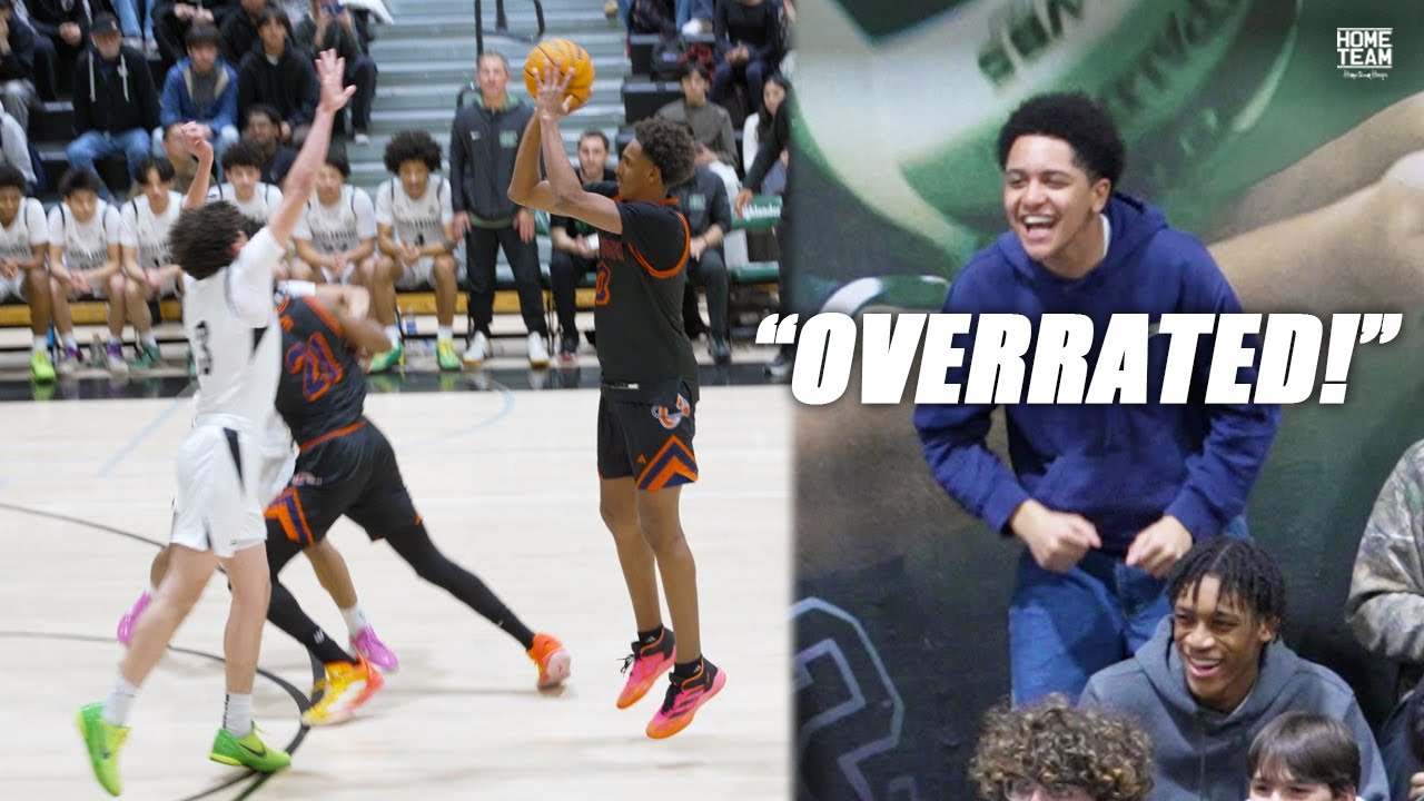 Alijah Arenas OVERRATED Chants against Granda Hills Charter - YouTube