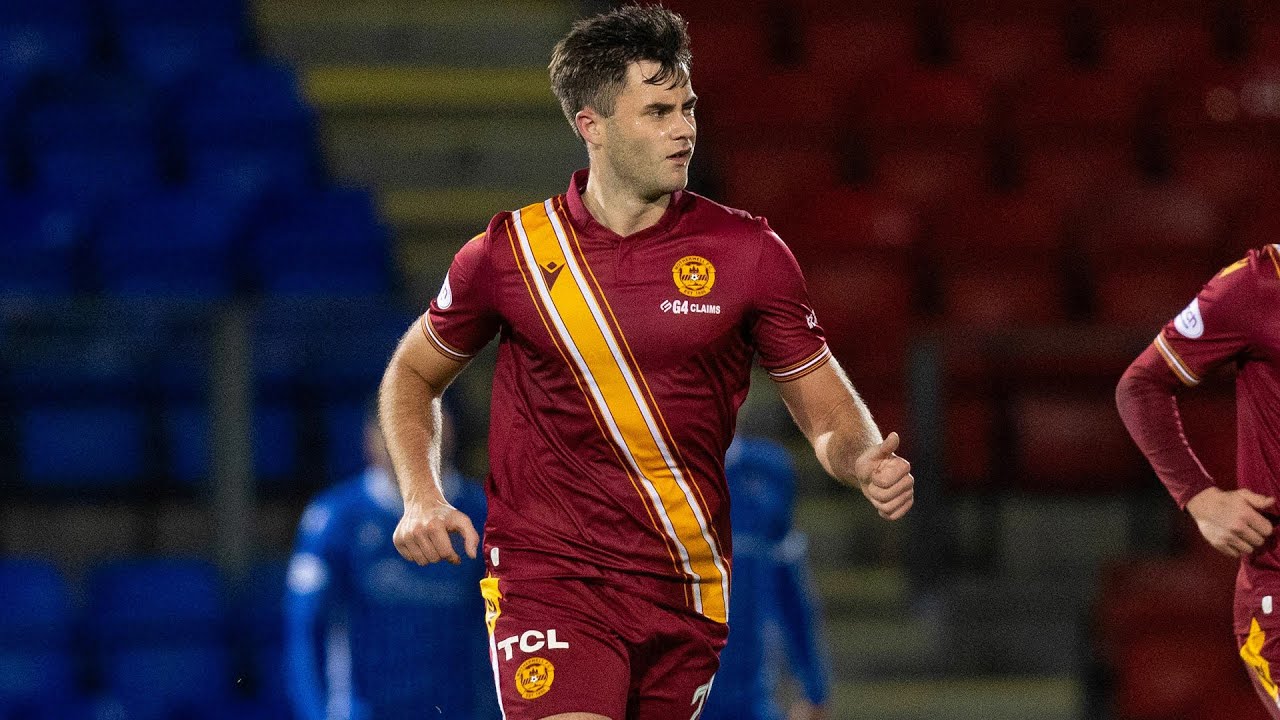 Shane Blaney halves the deficit against St Johnstone - YouTube