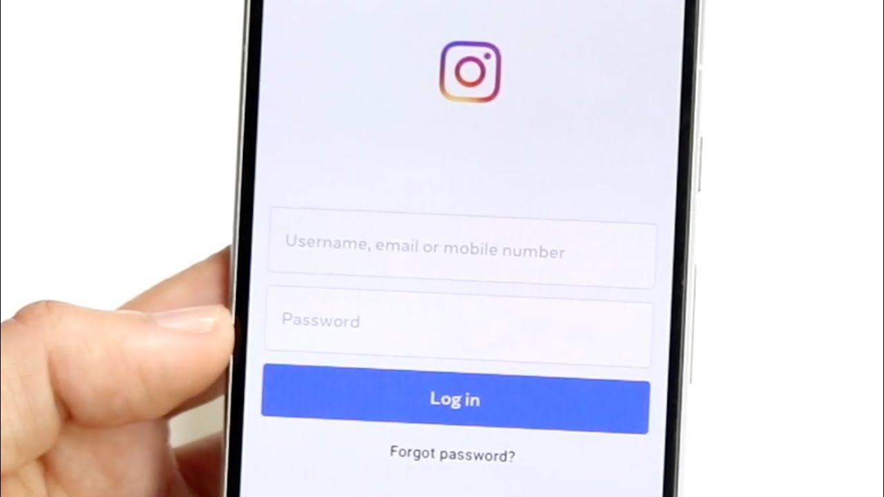 How To Log Into Your Instagram Account! (2023) - YouTube