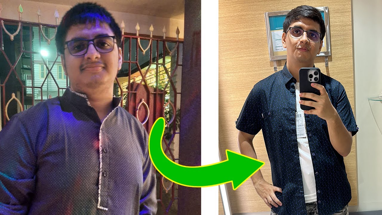 My 20kg Weight Loss TRANSFORMATION Journey 💪 (From more than 90kg to ...