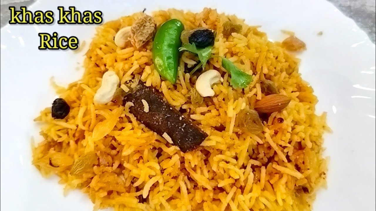 If you have Poppy seeds & Onion at home- make this Rice|Incredible ...
