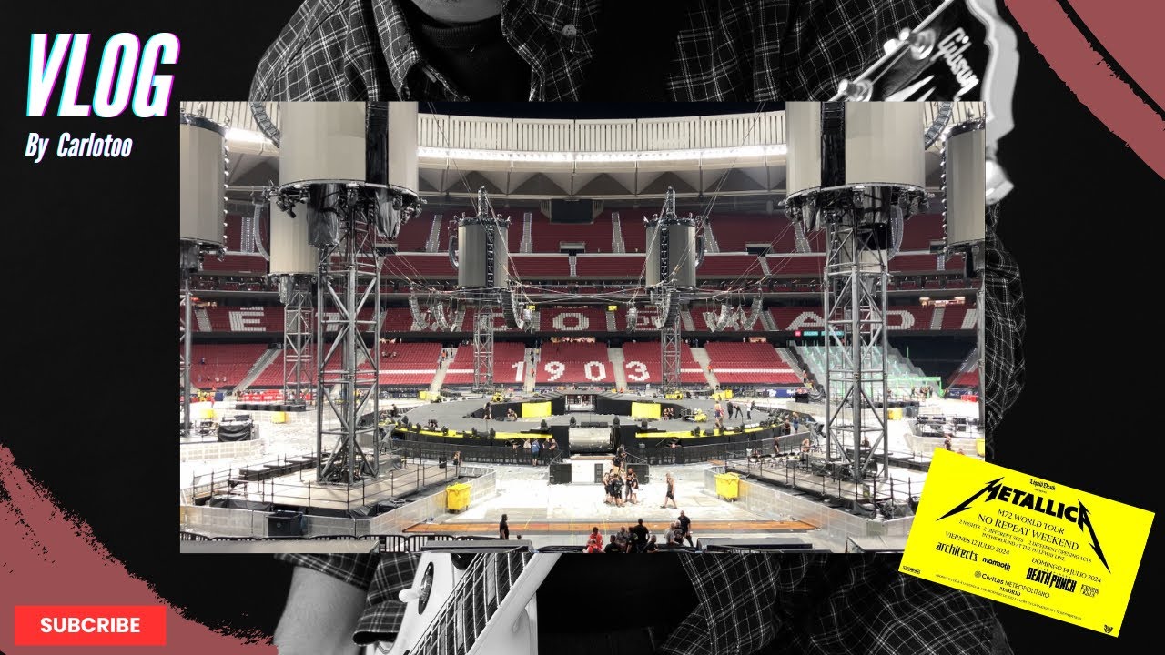 Metallica - Stage & After Show - 72 Seasons Tour 2024 - July 12 ...