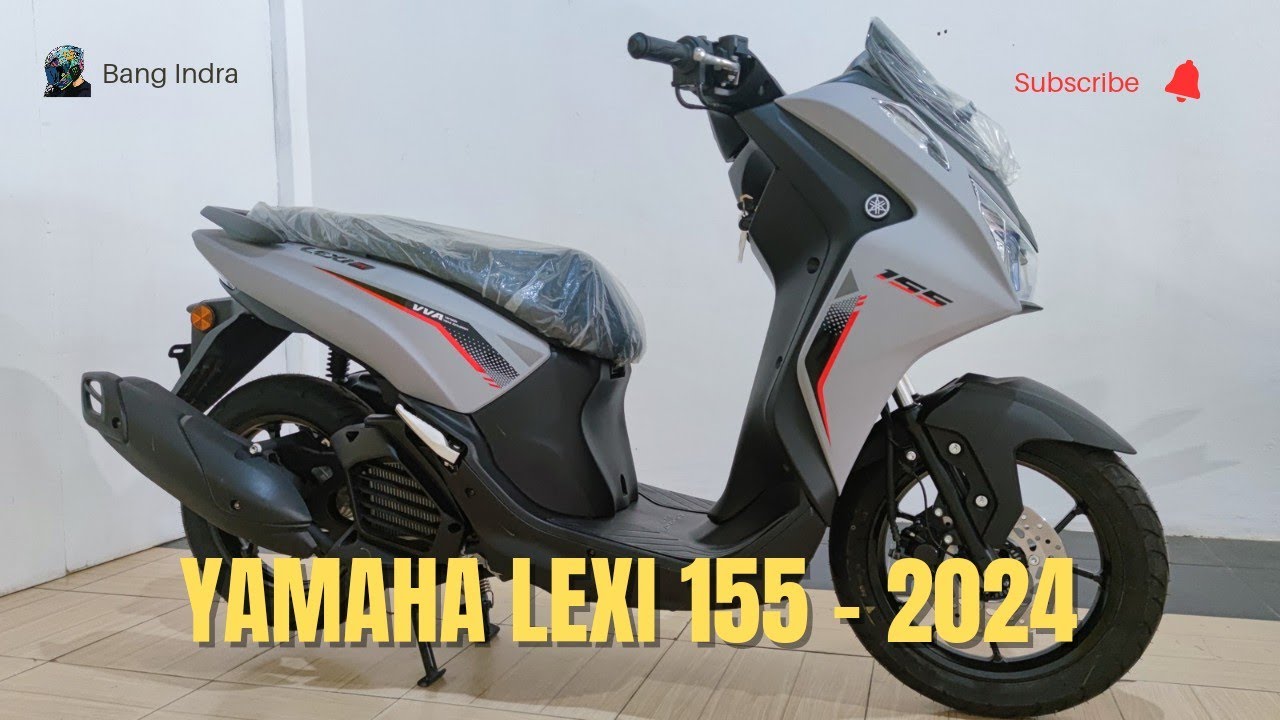 YAMAHA LEXI 155 2024 TIPE STANDARD WARNA MATTE GREY - YouTube