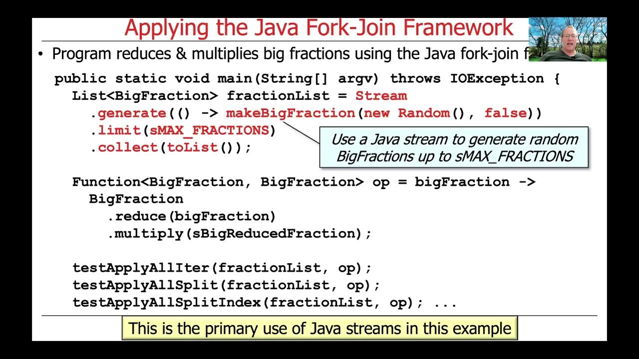 Evaluating Different Java Fork-Join Framework Programming Models - YouTube