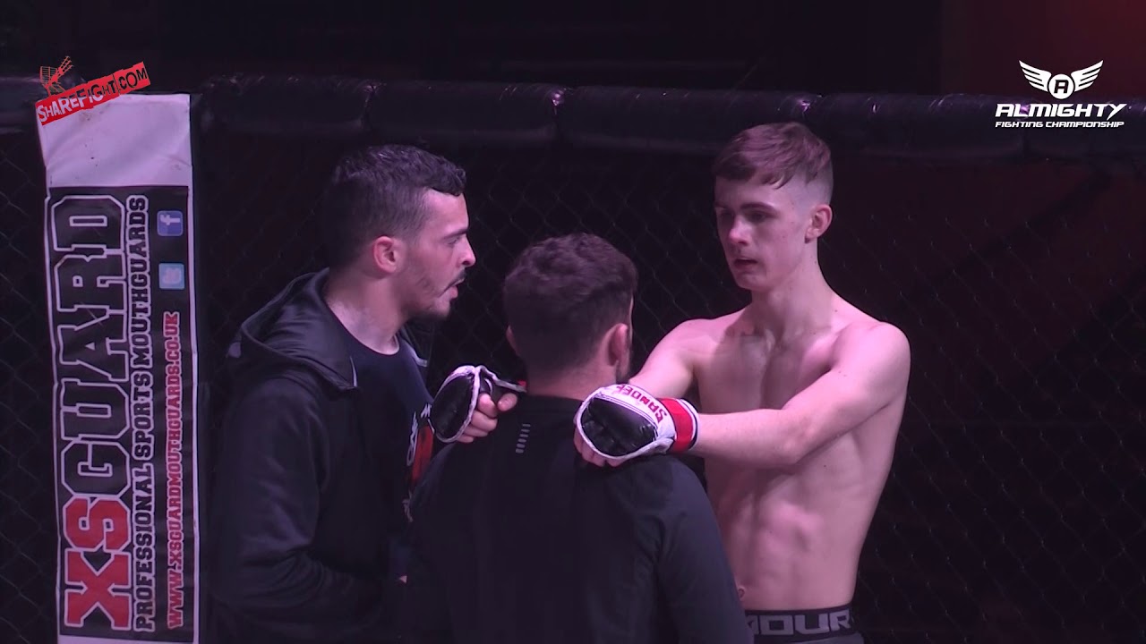 Almighty Fighting Championship 15 - Dylan McGee v Craig Leicester - YouTube