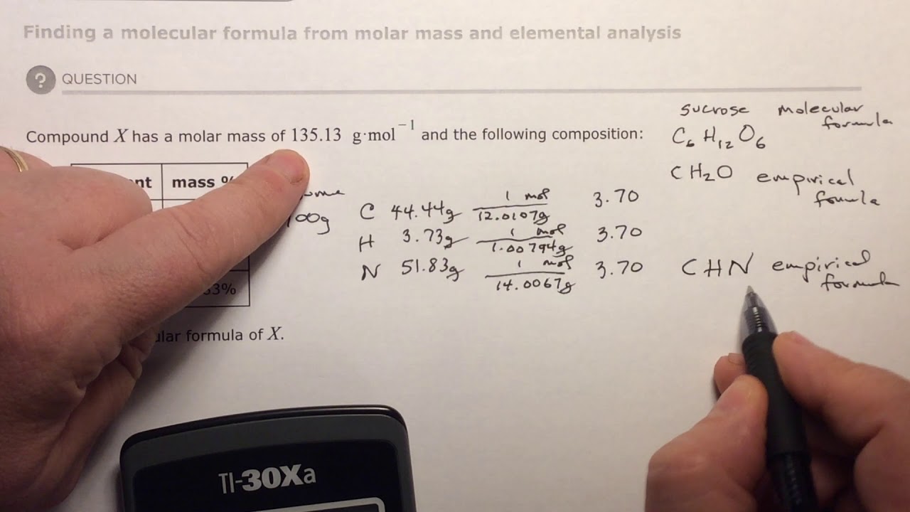 Aleks Finding A Molecular Formula From Molar Mass And Elemental aleks-finding-a-molecular-formula-from-molar-mass-and-elemental