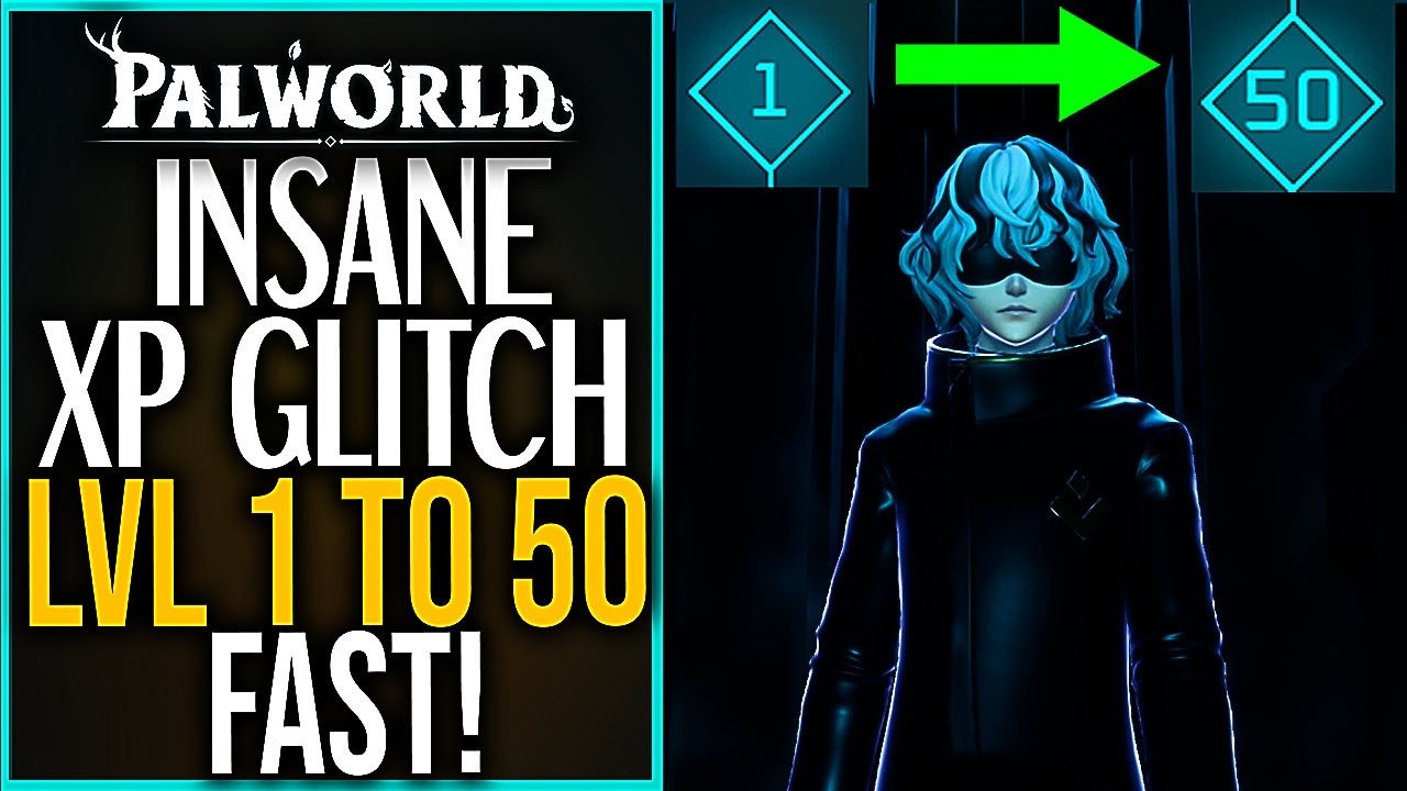 Palworld INSANE XP GLITCH LEVEL 1 TO 50 - Palworld Max level FAST - YouTube
