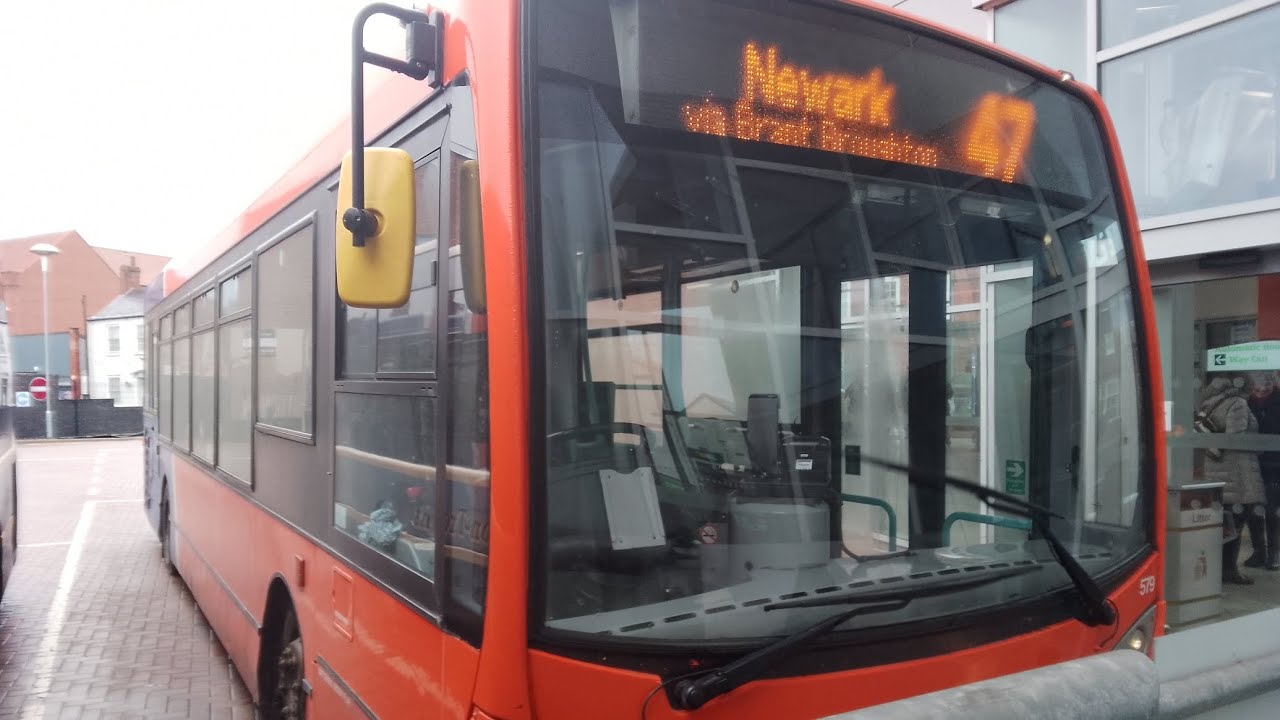Newark Bus station ADL Enviro 200 and Versa - YouTube