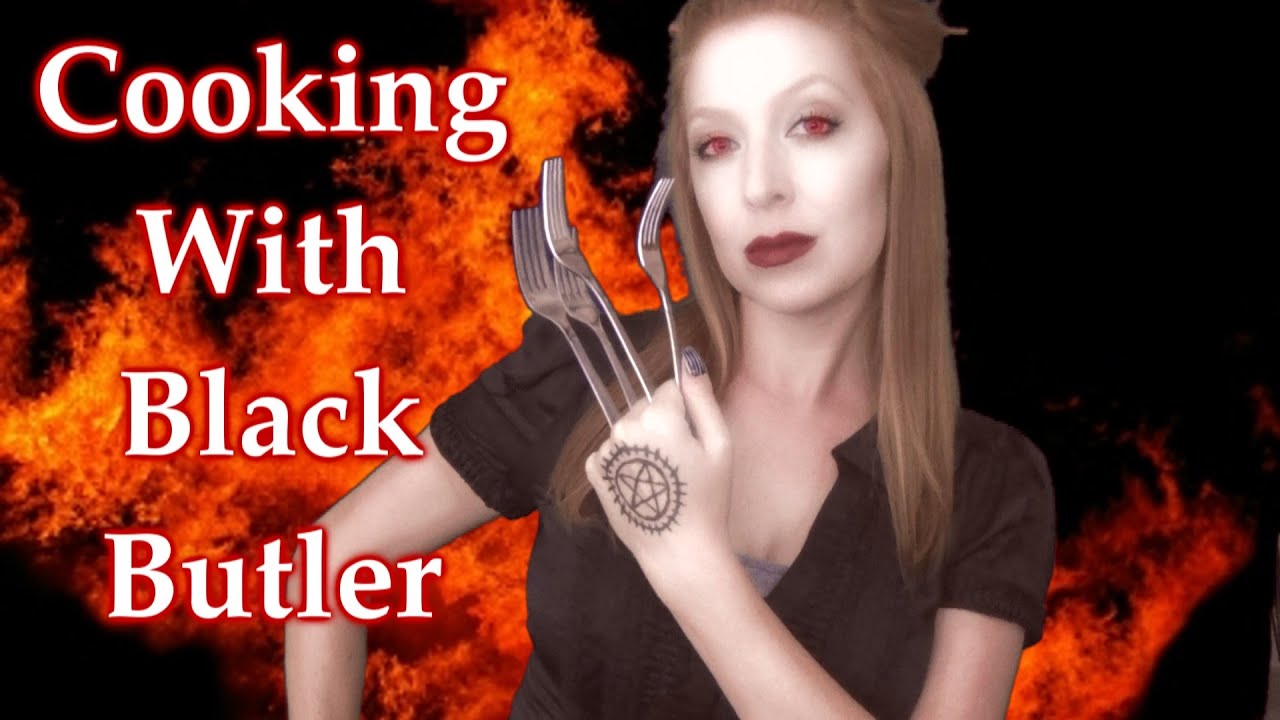 Cooking With Black Butler *ASMR role play/making salad* - YouTube