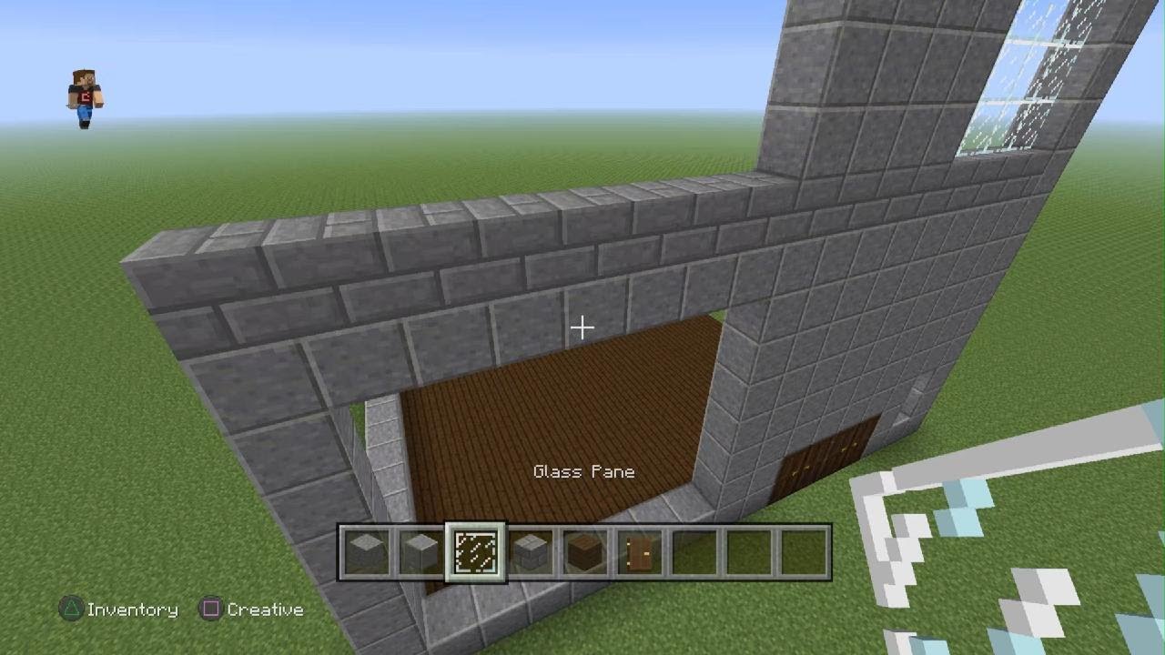 Minecraft City: First Building Part 1 - YouTube