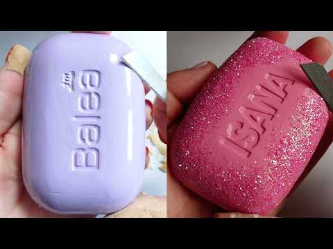 Soap Carving ASMR Relaxing Sounds no talking Satisfying ASMR Video