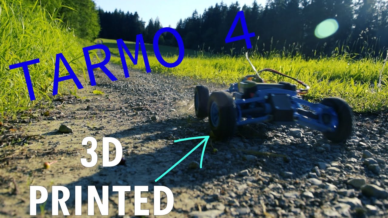 3D Printed RC Car - Tarmo4 AWD | DIY AWD RC Car - YouTube