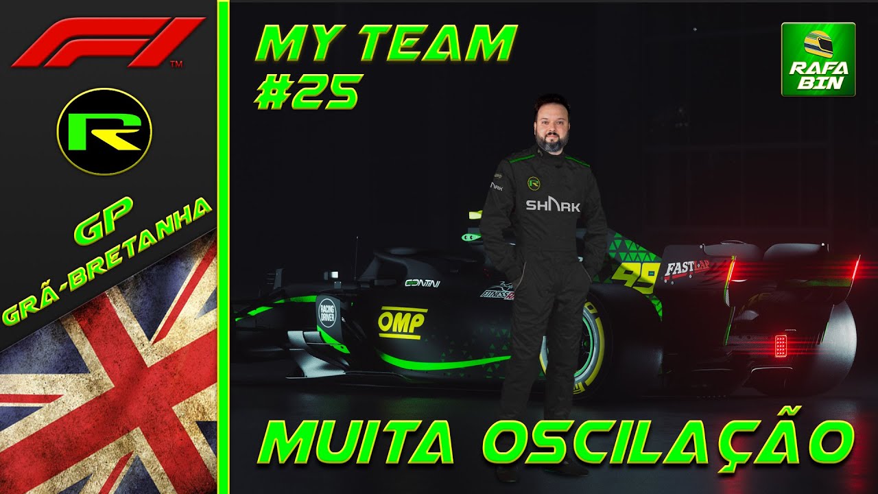 F1 2020 MY TEAM GP GRÃ-BRETANHA CARREIRA #25 - YouTube