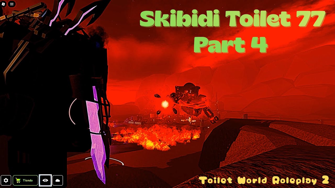 Skibidi Toilet 77 part 4 in roblox - YouTube