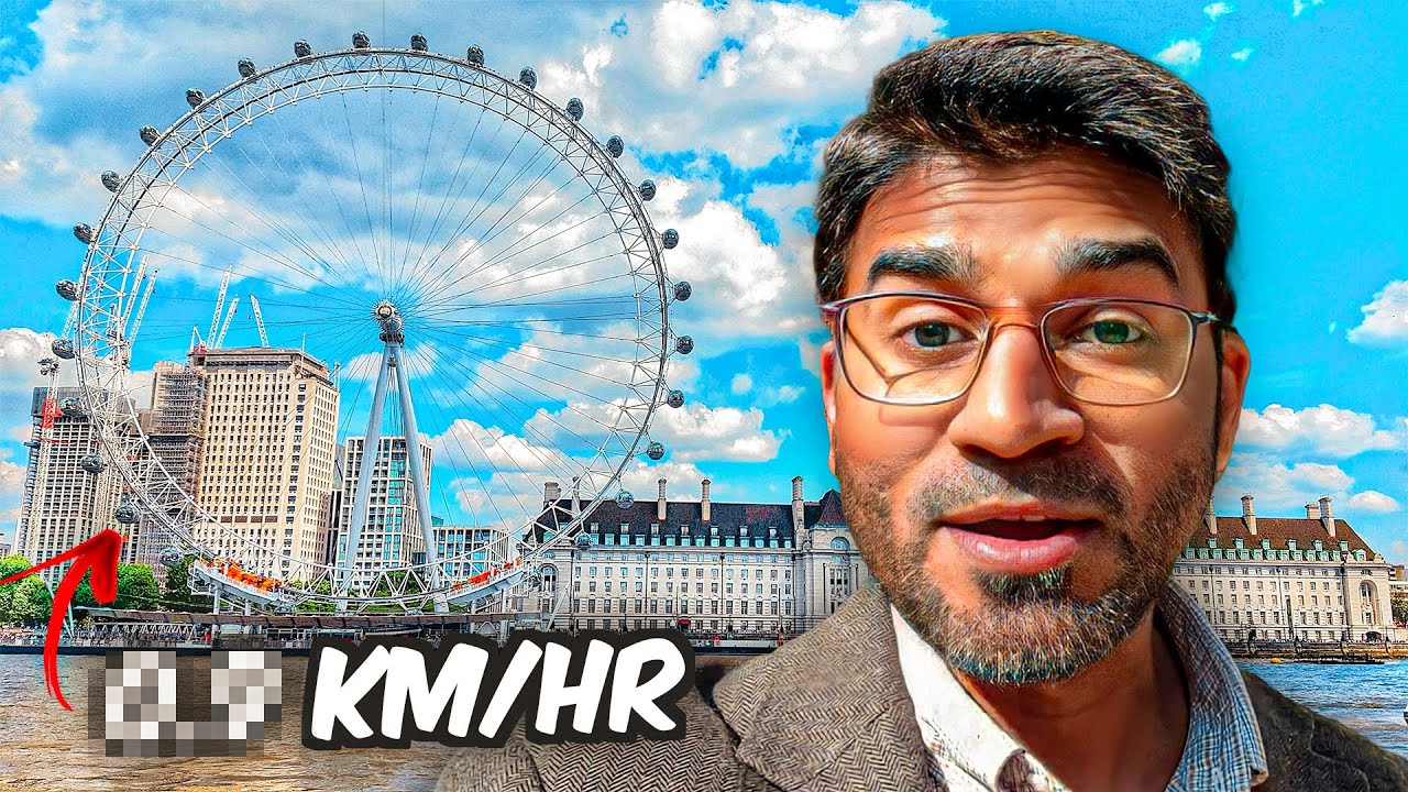 THE BIGGEST WHEEL OF EUROPE London Eye 32 Capsules Speed Too Slow the-biggest-wheel-of-europe-london-eye-32-capsules-speed-too-slow