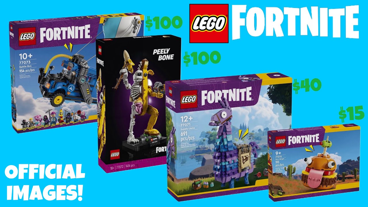 LEGO Fortnite Sets Are REAL. - YouTube