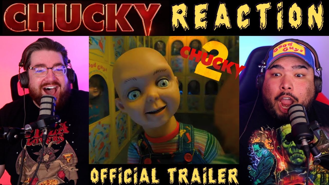 CHUCKY Season 2 Official Trailer REACTION!! | Bald Chucky has ARRIVED ...