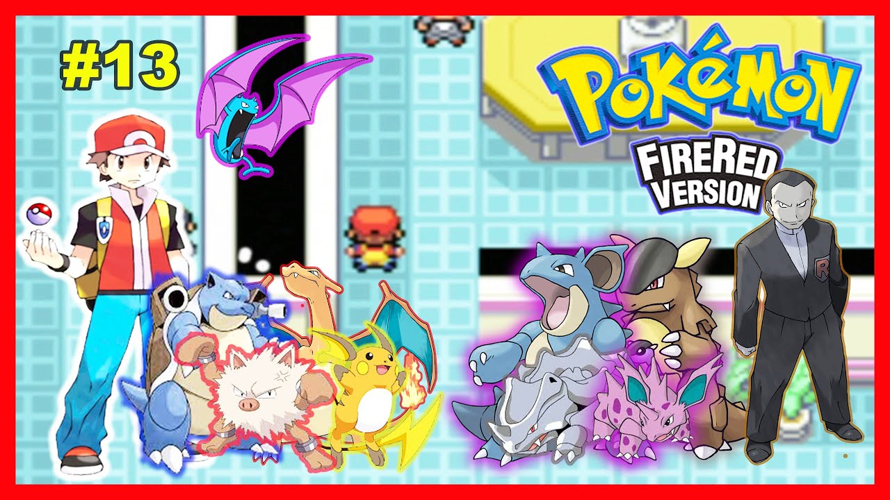 Pokémon Fire Red (GBA) - Ganhando Lapras e Master Ball #13 - YouTube