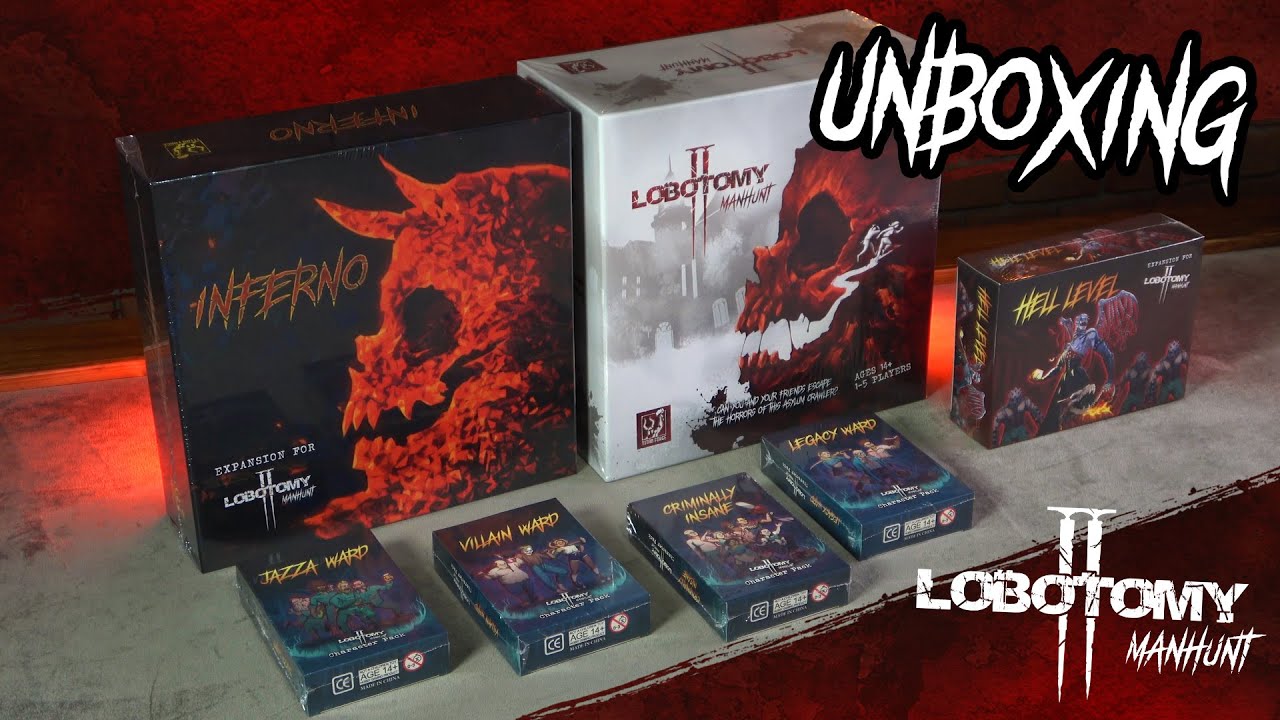 Lobotomy 2 Manhunt - Official Unboxing - YouTube