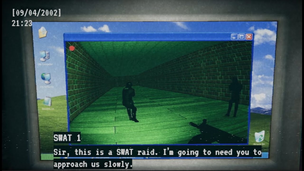A SWAT team found something terrifying in this VHS bodycam horror game ...