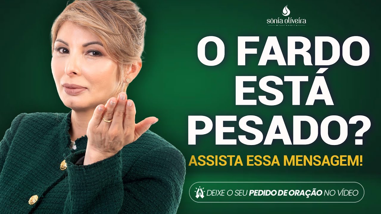 O fardo está pesado? Assista essa mensagem! | Palavra da Noite | DEIXE ...