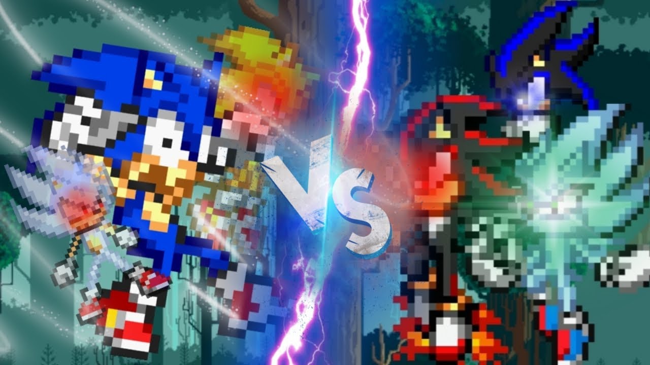 Sonic vs hedgehogs | Sprite animation Sonic the hedgehog #sonic# ...