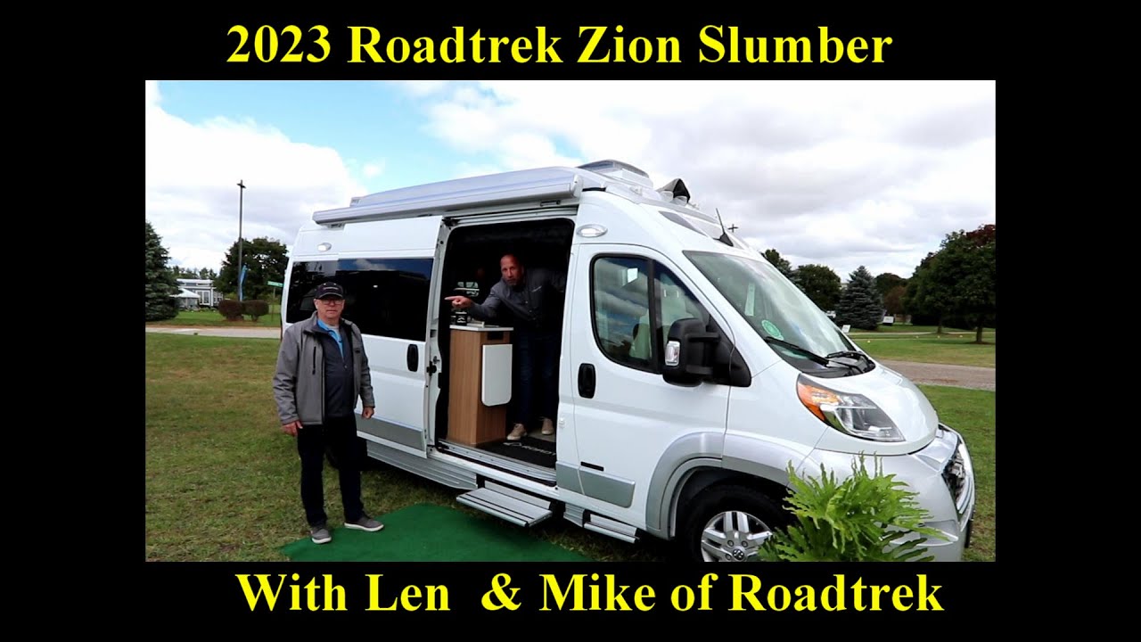 2023 Roadtrek Zion Slumber Pop Top Van with Mike & Len from Roadtrek ...