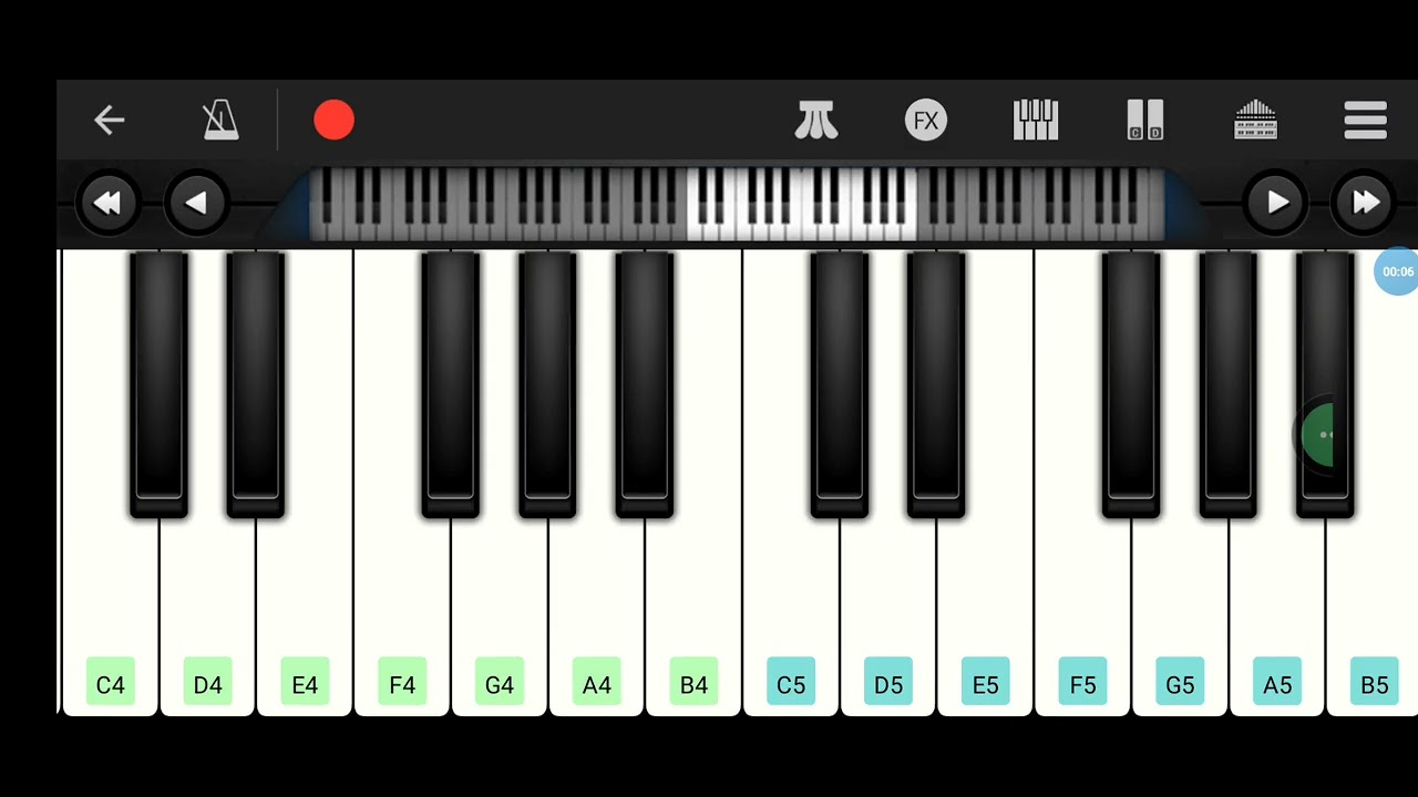 MultiAstra - playing the ABS-CBN jingle on Piano (organ mode, FINAL ...