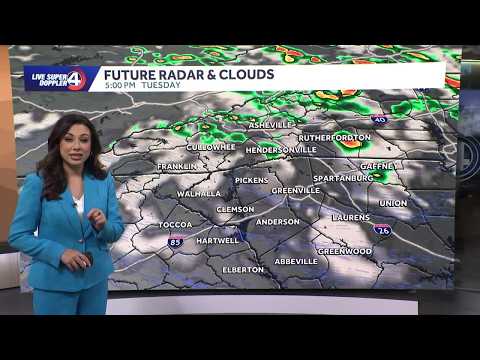 Strong storms expected Tuesday