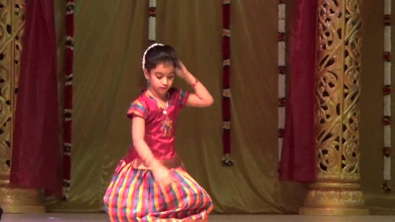 Srinika First solo dance performance - YouTube