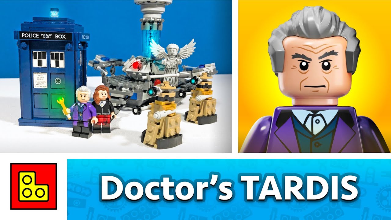 LEGO IDEAS Doctor Who TARDIS 21304 Stop Motion Build Review - YouTube