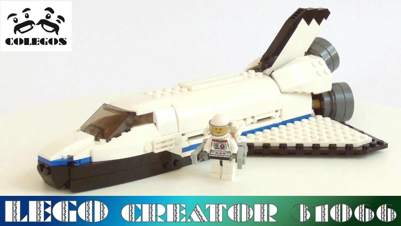 Lego Creator 31066 Space Shuttle Explorer - Lego Speed Build - YouTube