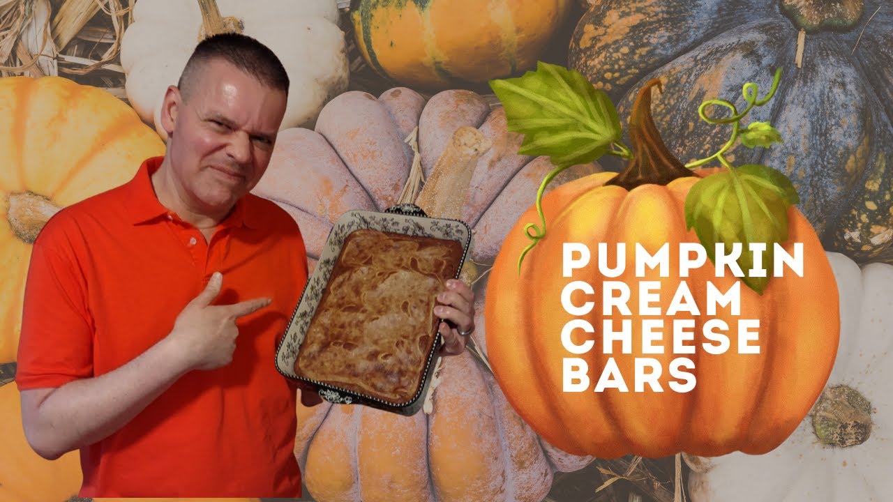 FALL 2022 - Pumpkin Cream Cheese Bars! - YouTube
