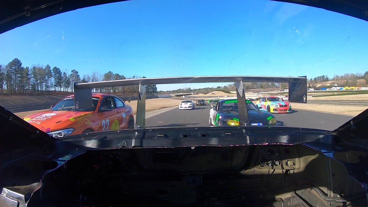 03.07.2020 WRL Barber -Andrew Rains race start - rear camera only ...